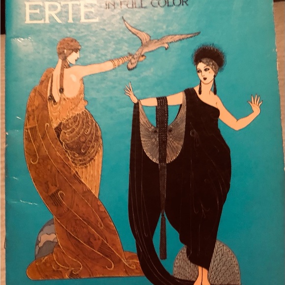 ERTE' | Art | More Erte Fashion Paper Dolls In Full Color Rendered By ...